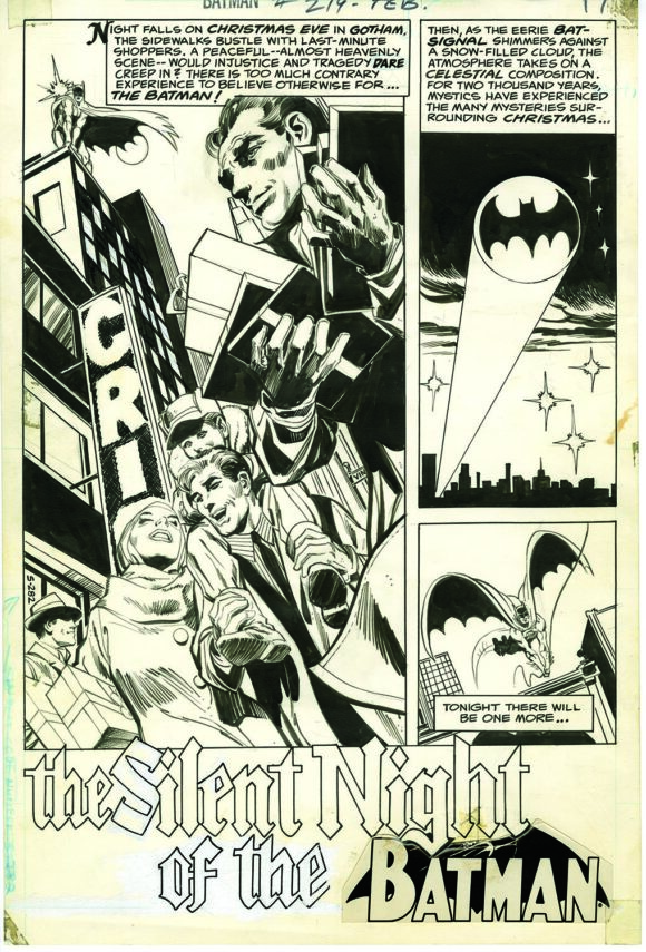 NEAL ADAMS’ Complete SILENT NIGHT OF THE BATMAN — in All Its ORIGINAL ...
