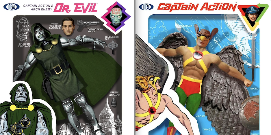 MORE Great CAPTAIN ACTION OUTFITS That Never Were | 13th Dimension ...