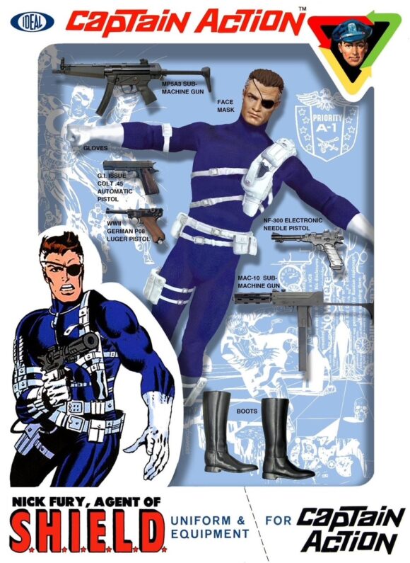 MORE Great CAPTAIN ACTION OUTFITS That Never Were | 13th Dimension ...