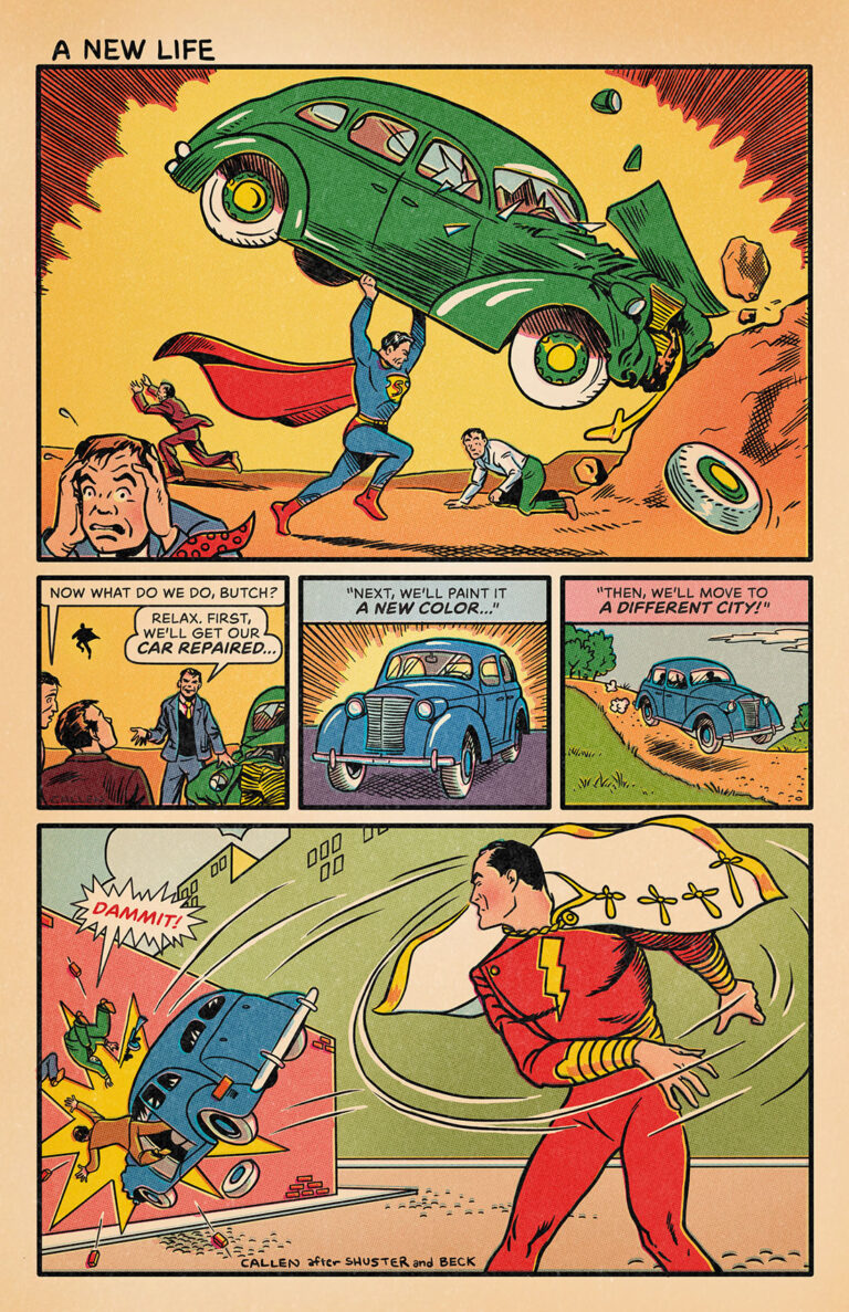 What Happened the Day After SUPERMAN Trashed That Car on ACTION COMICS ...