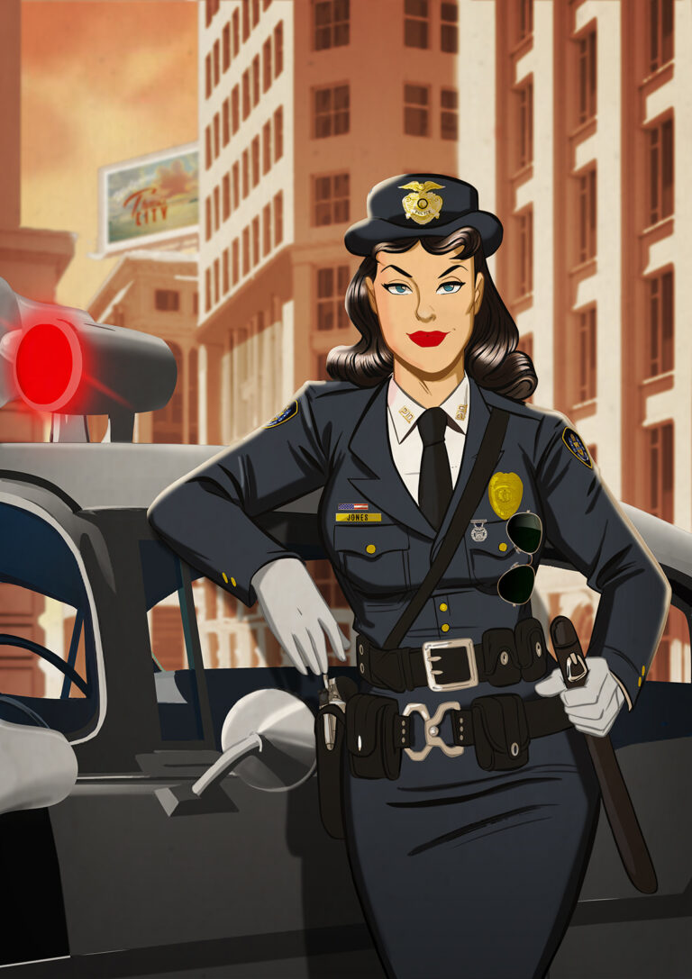 SAVOIR MAGAZINE Presents: JACQUELINE JONES — The Lady in Blue | 13th Dimension, Comics, Creators ...