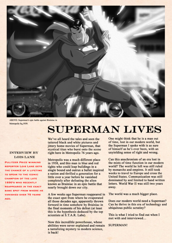 FOUND! SUPERMAN’s Lost, EXCLUSIVE First Interview With LOIS LANE | 13th ...