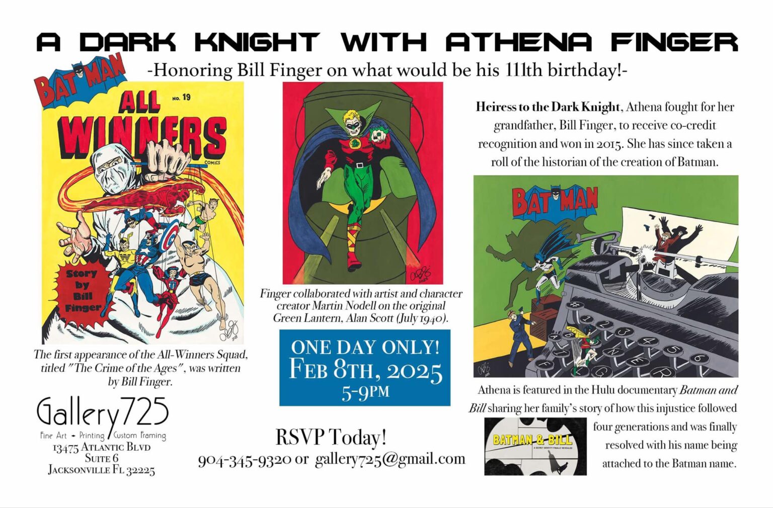 A BILL FINGER Birthday Celebration With His Granddaughter | 13th ...