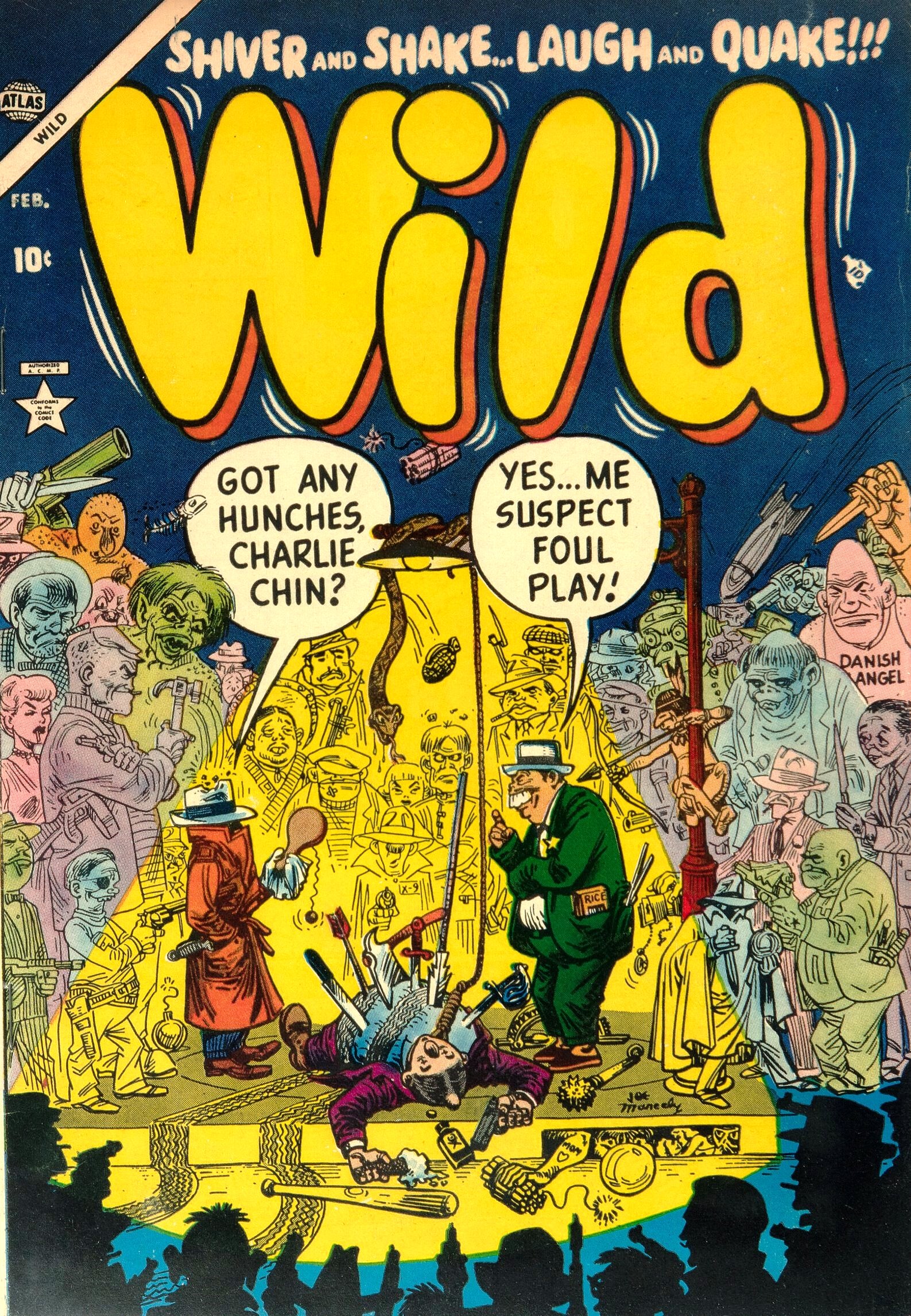 JOE MANEELY: A Wild and Crazy Guy | 13th Dimension, Comics, Creators ...