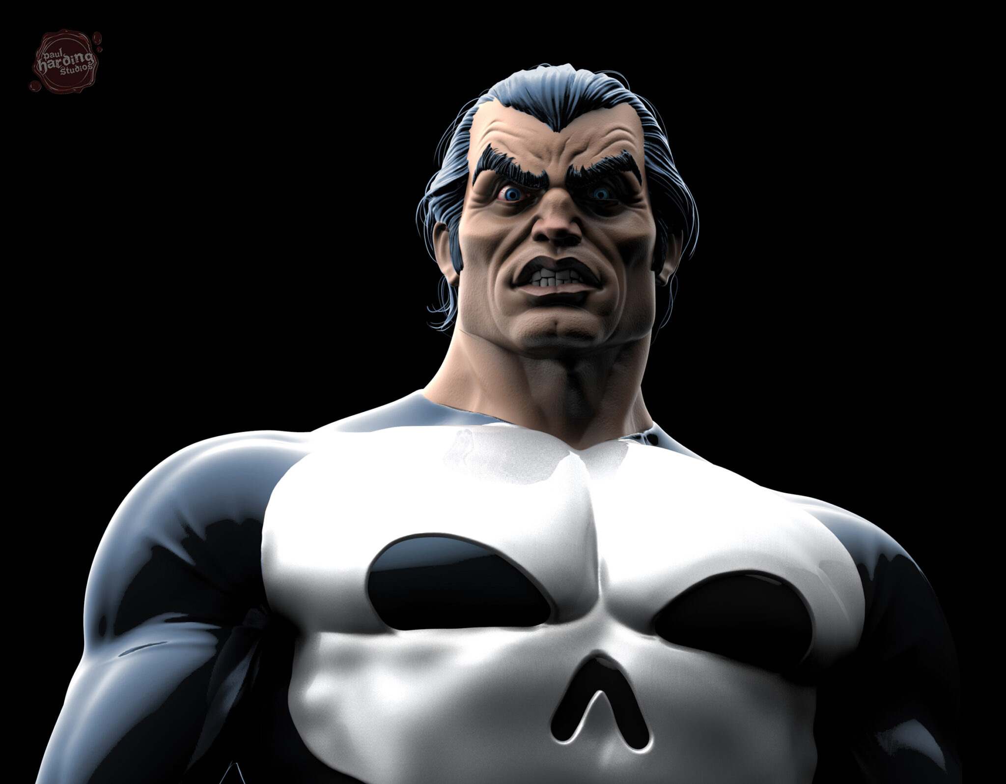 Dig 13 MORE Incredible MARVEL IN THE 1970s 3D Portraits by PAUL HARDING ...