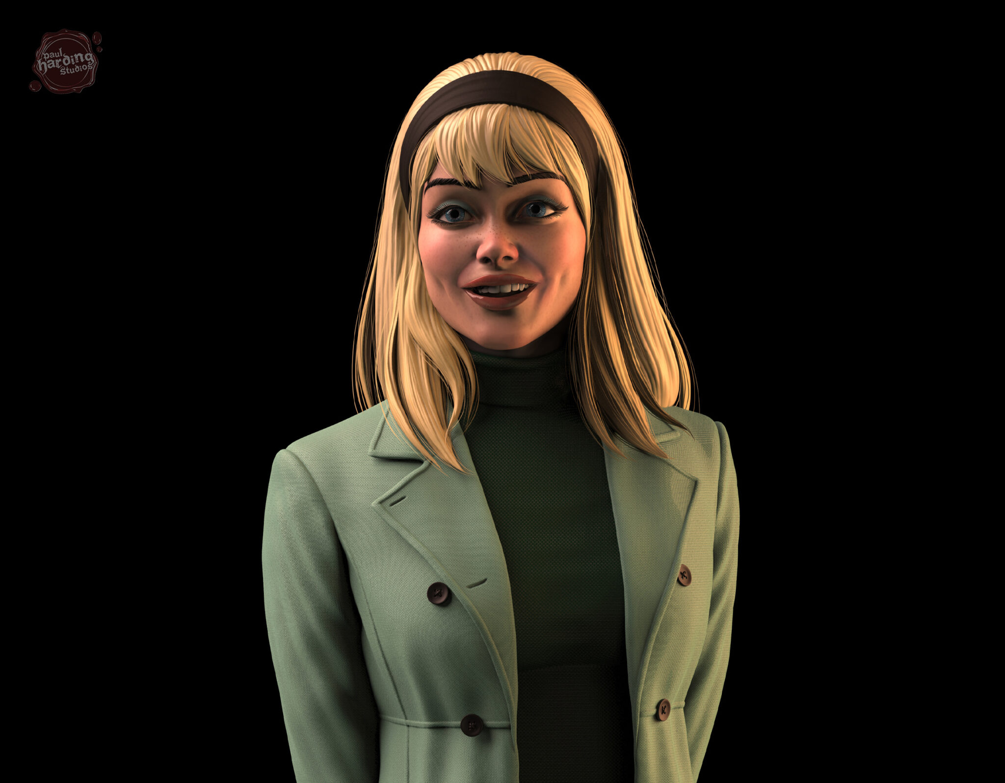 Dig 13 Incredible MARVEL IN THE 1970s 3D Portraits by PAUL HARDING ...
