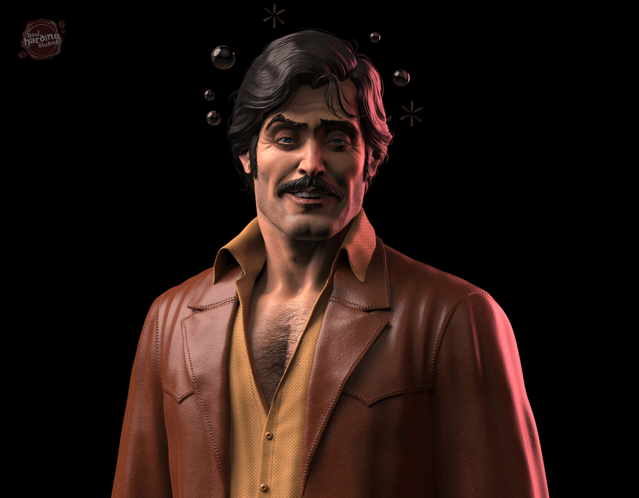 Dig 13 MORE Incredible MARVEL IN THE 1970s 3D Portraits by PAUL HARDING ...