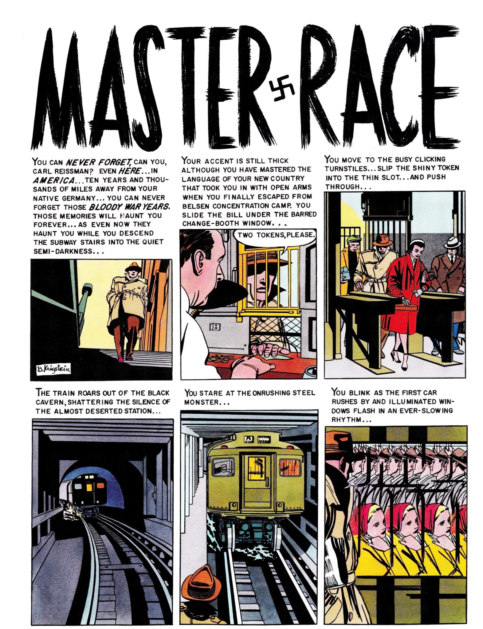 The Singularly Inventive EC COMICS Art of BERNIE KRIGSTEIN | 13th ...