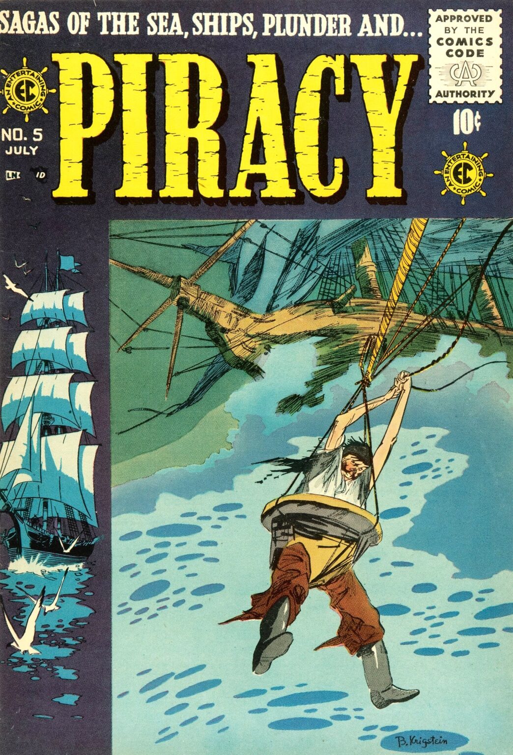 The Singularly Inventive EC COMICS Art of BERNIE KRIGSTEIN | 13th ...