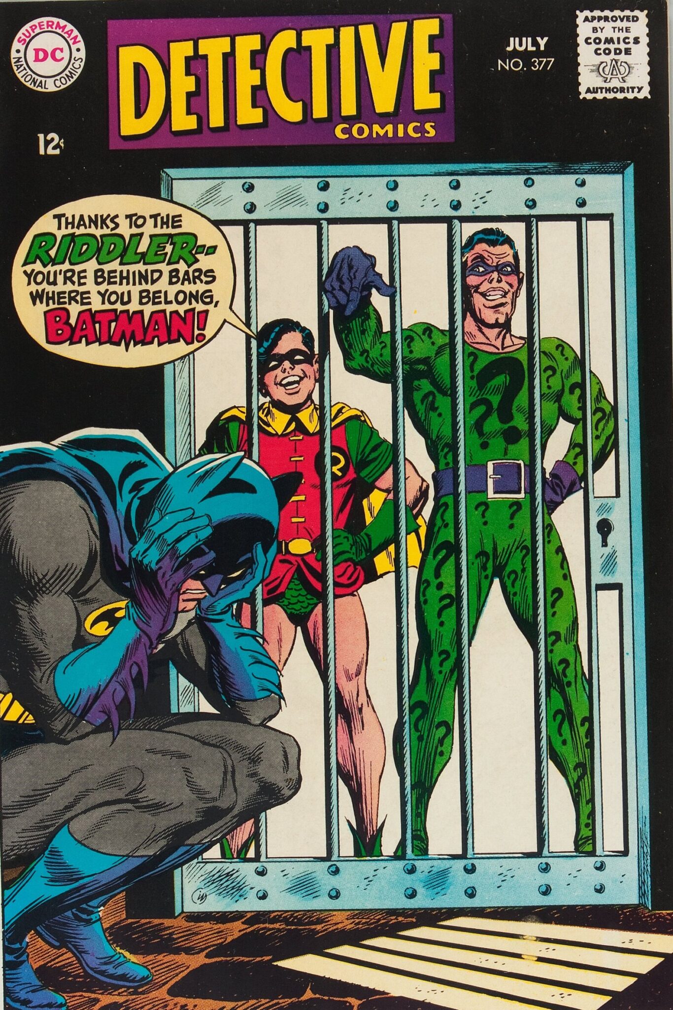 THE RIDDLER Makes His SILVER AGE Splash: A 60th Anniversary INSIDE LOOK ...