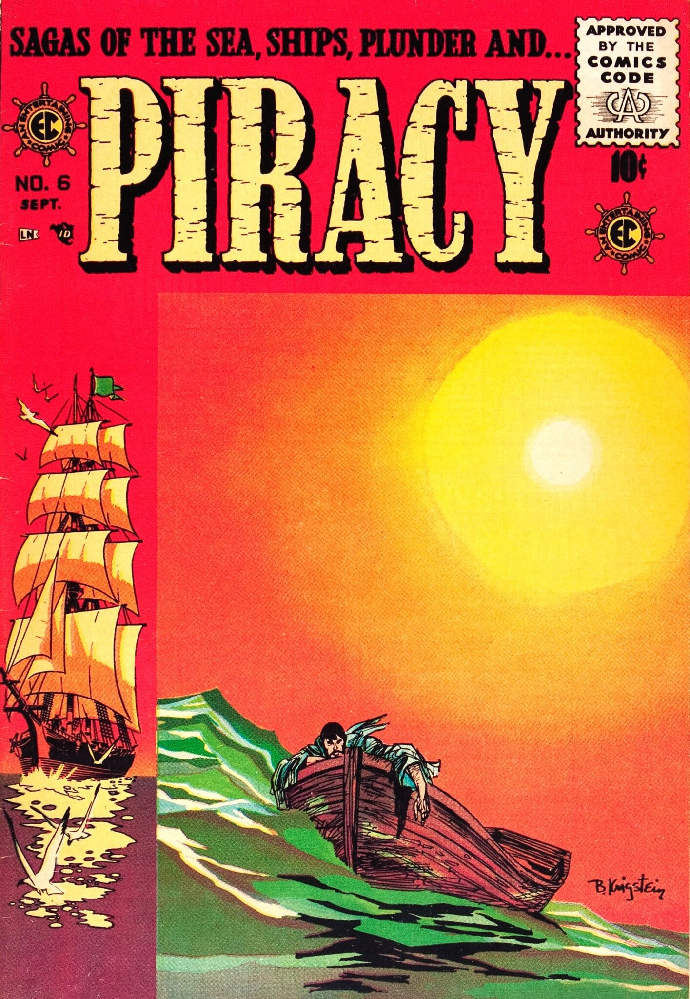 The Singularly Inventive EC COMICS Art of BERNIE KRIGSTEIN | 13th ...