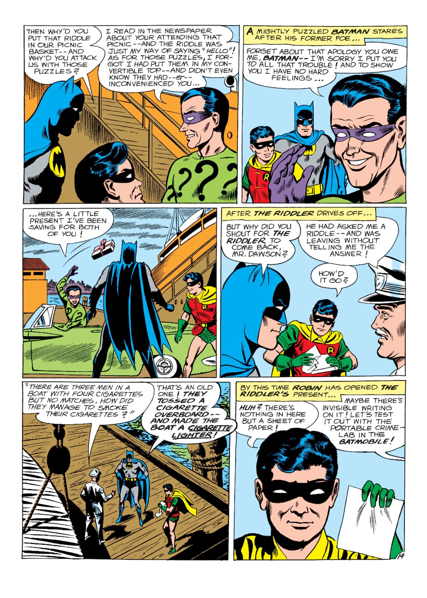 THE RIDDLER Makes His SILVER AGE Splash: A 60th Anniversary INSIDE LOOK ...