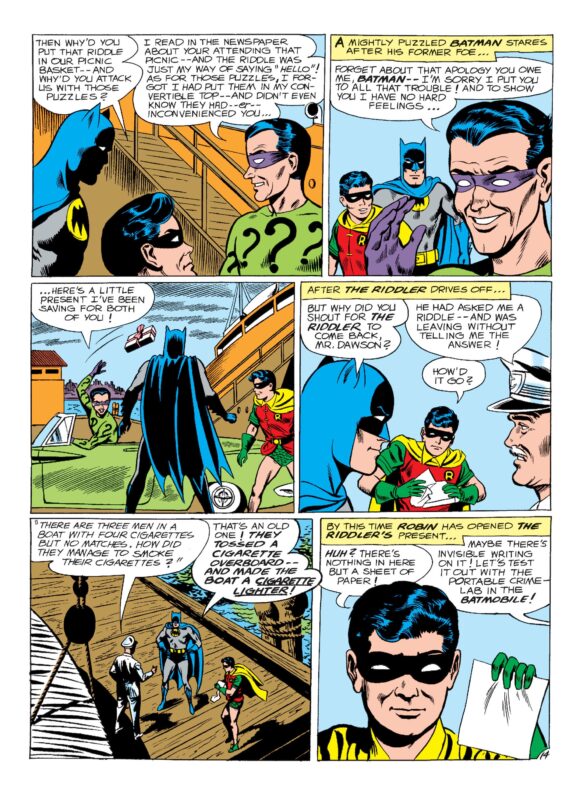 THE RIDDLER Makes His SILVER AGE Splash: A 60th Anniversary INSIDE LOOK ...