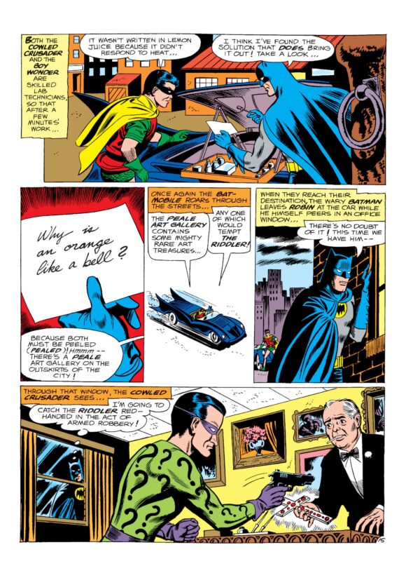 THE RIDDLER Makes His SILVER AGE Splash: A 60th Anniversary INSIDE LOOK ...