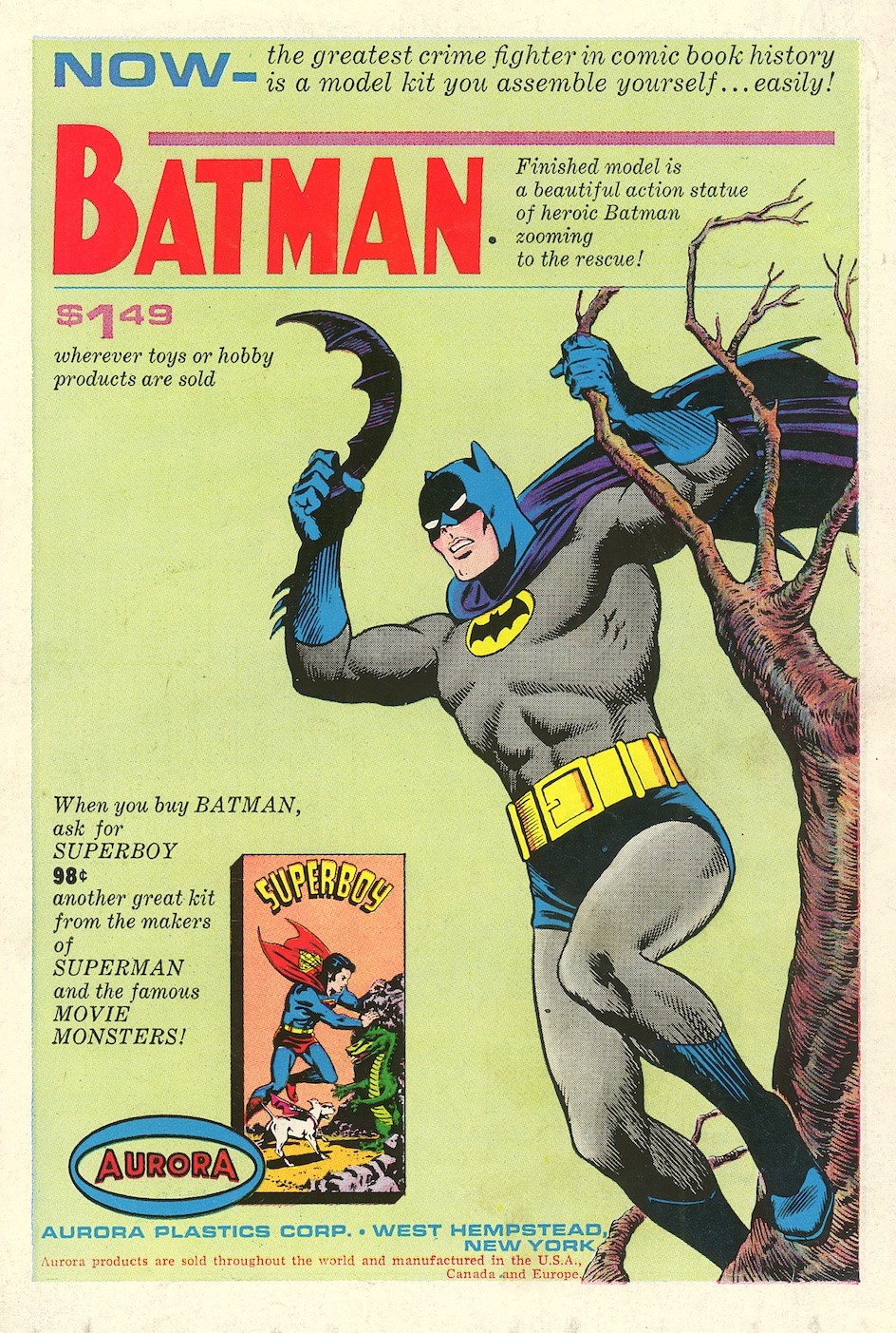 The TOP 13 Most Memorable AURORA MODEL KITS | 13th Dimension, Comics ...