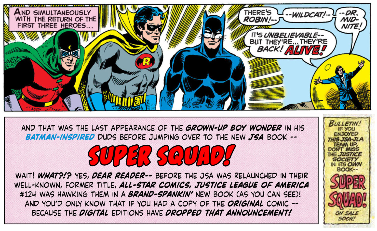 THE GROWN-UP BOY WONDER: 13 Reasons to Love the Fab EARTH-TWO ROBIN ...