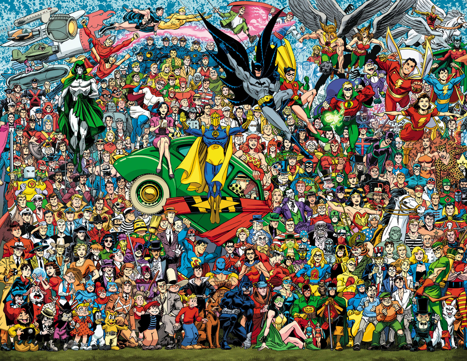 Dig These Fantastic Variant Covers for NEW HISTORY OF THE DC UNIVERSE ...
