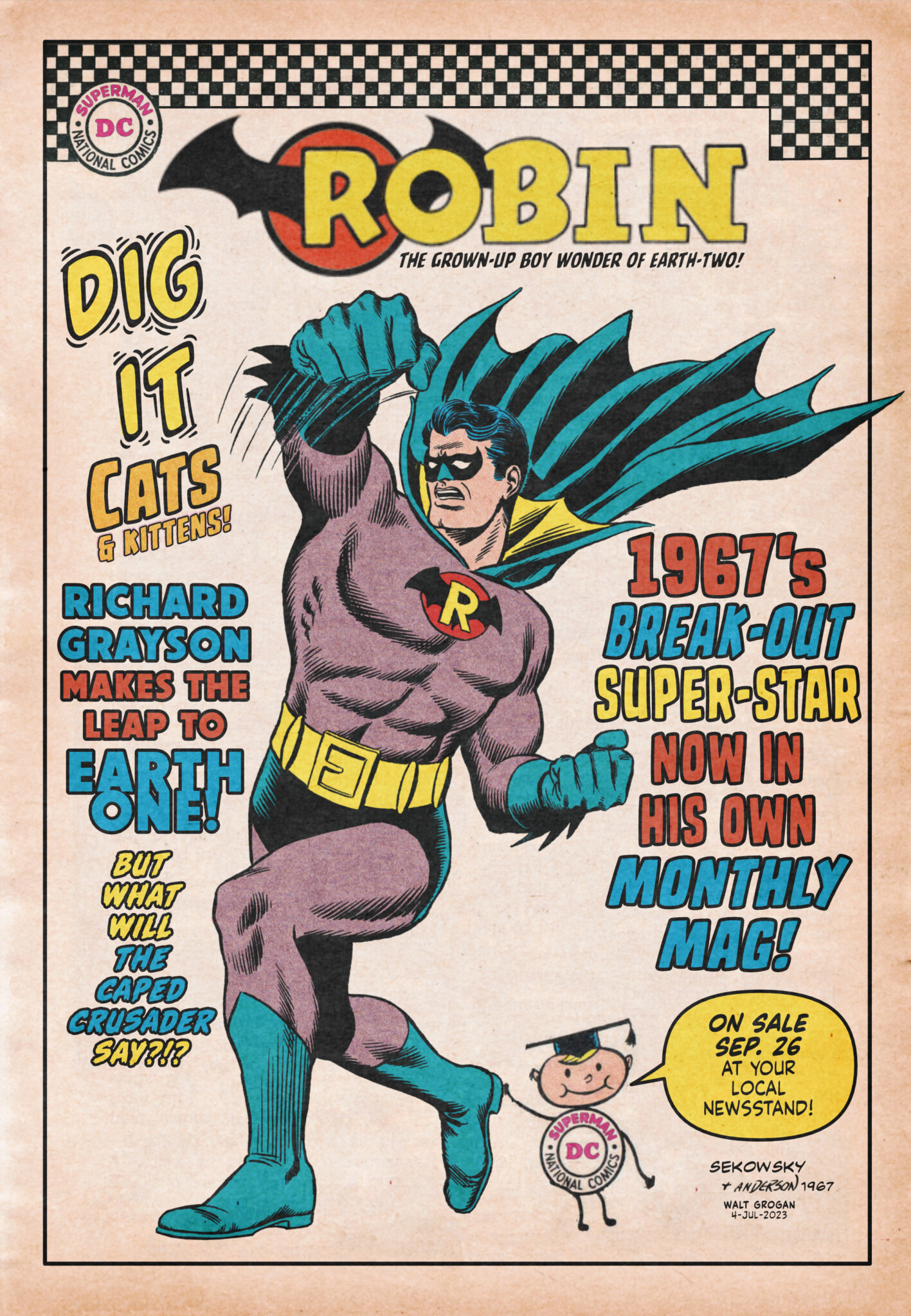 THE GROWN-UP BOY WONDER: 13 Reasons to Love the Fab EARTH-TWO ROBIN ...