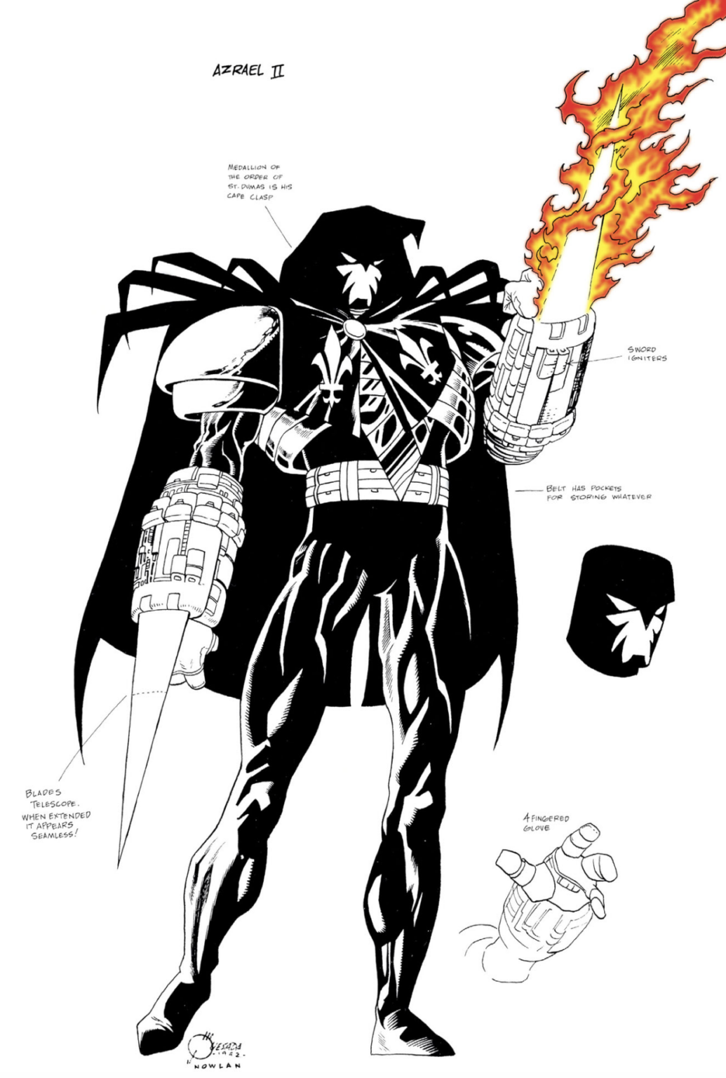 BURIED TREASURE: Denny O’Neil and Joe Quesada’s BATMAN: SWORD OF AZRAEL ...