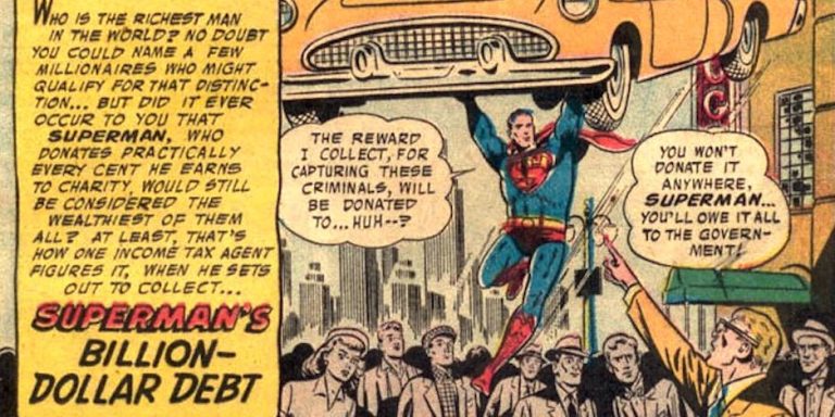 When SUPERMAN Got Busted for Being… a TAX DEADBEAT | 13th Dimension ...