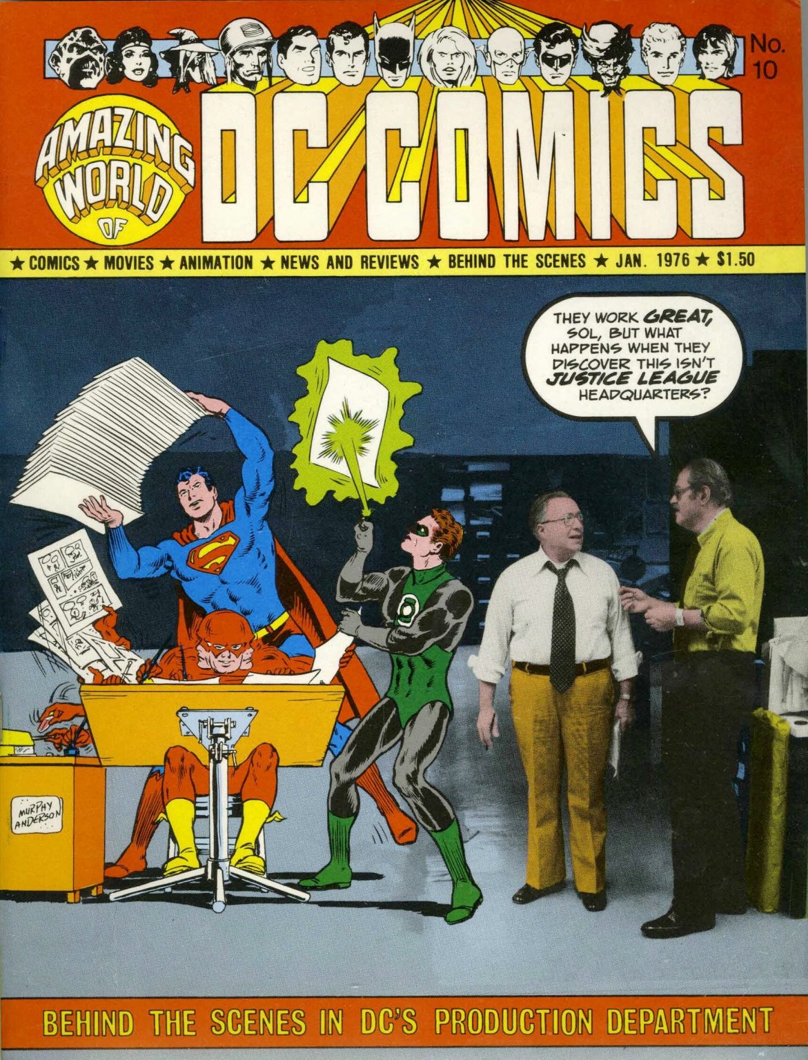 13 COVERS: The Brilliance of JACK ADLER’s DC COMICS Color-Wash ...