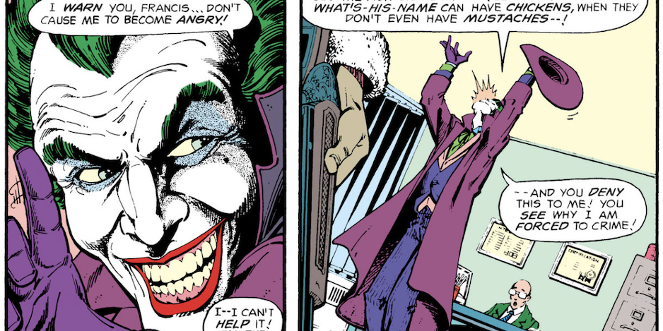 Batman Laughing Fish Comic