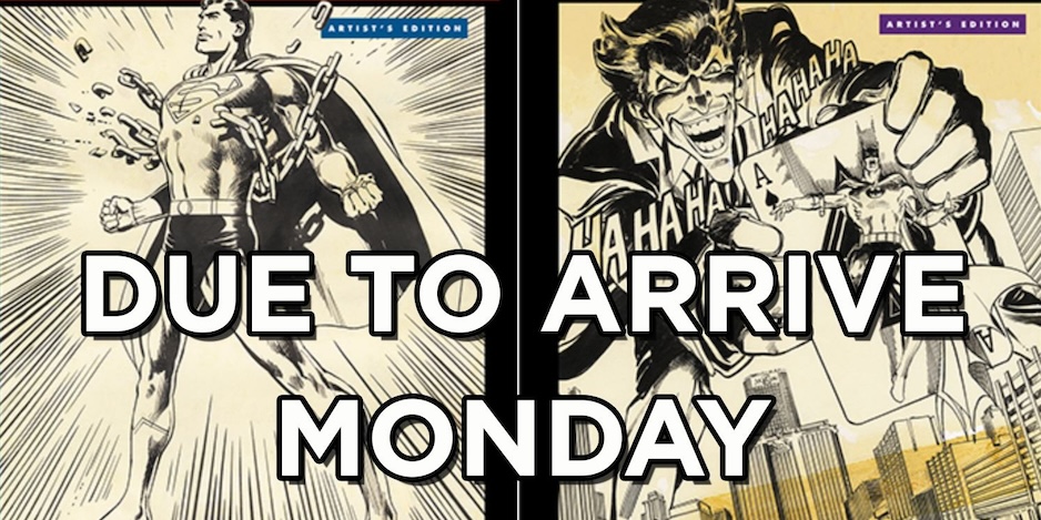 Special Exclusive NEAL ADAMS DC CLASSICS ARTIST’S EDITIONS Out Next ...