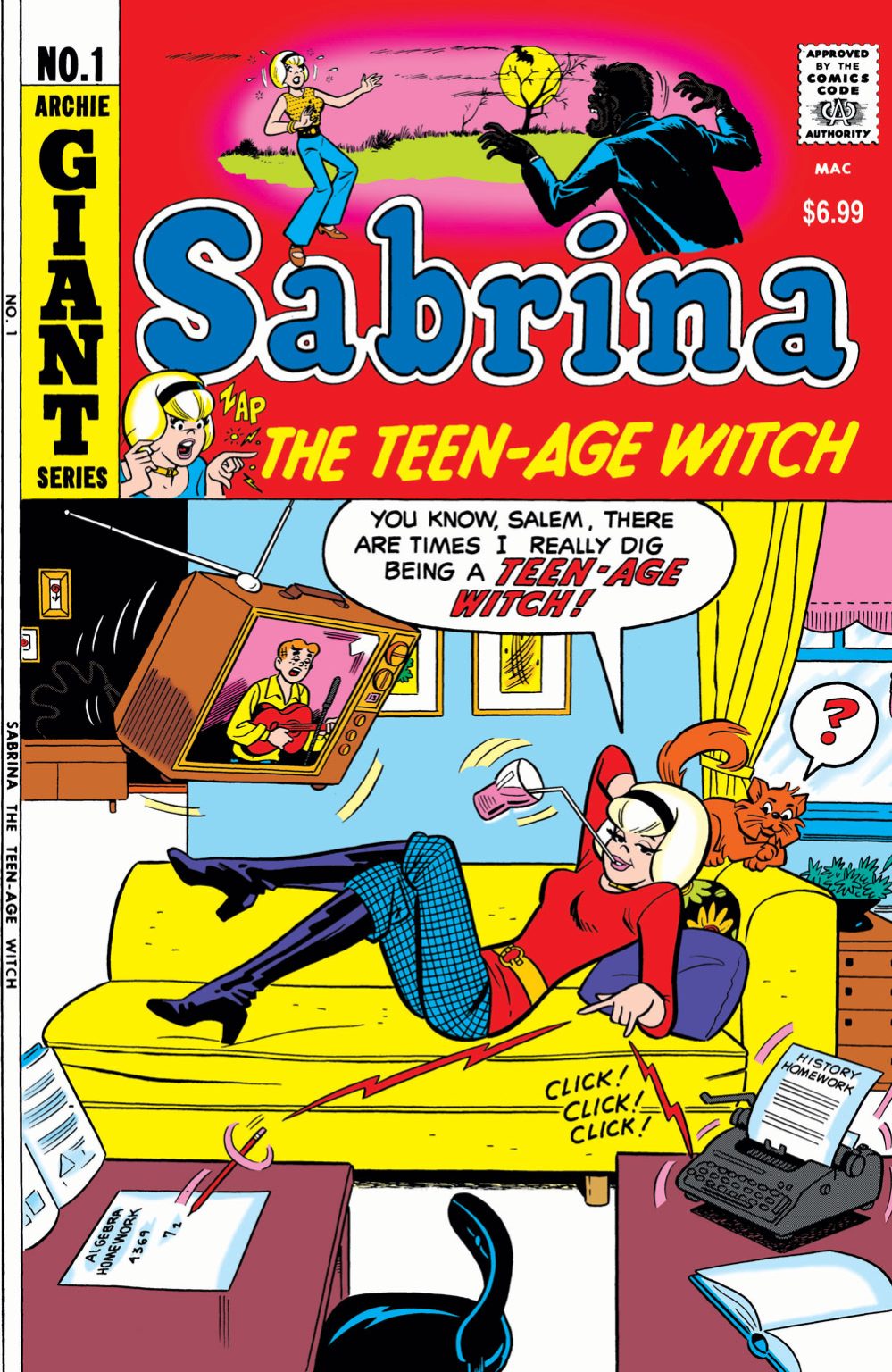 1971’s SABRINA, THE TEEN-AGE WITCH #1 to Get Facsimile Edition This ...
