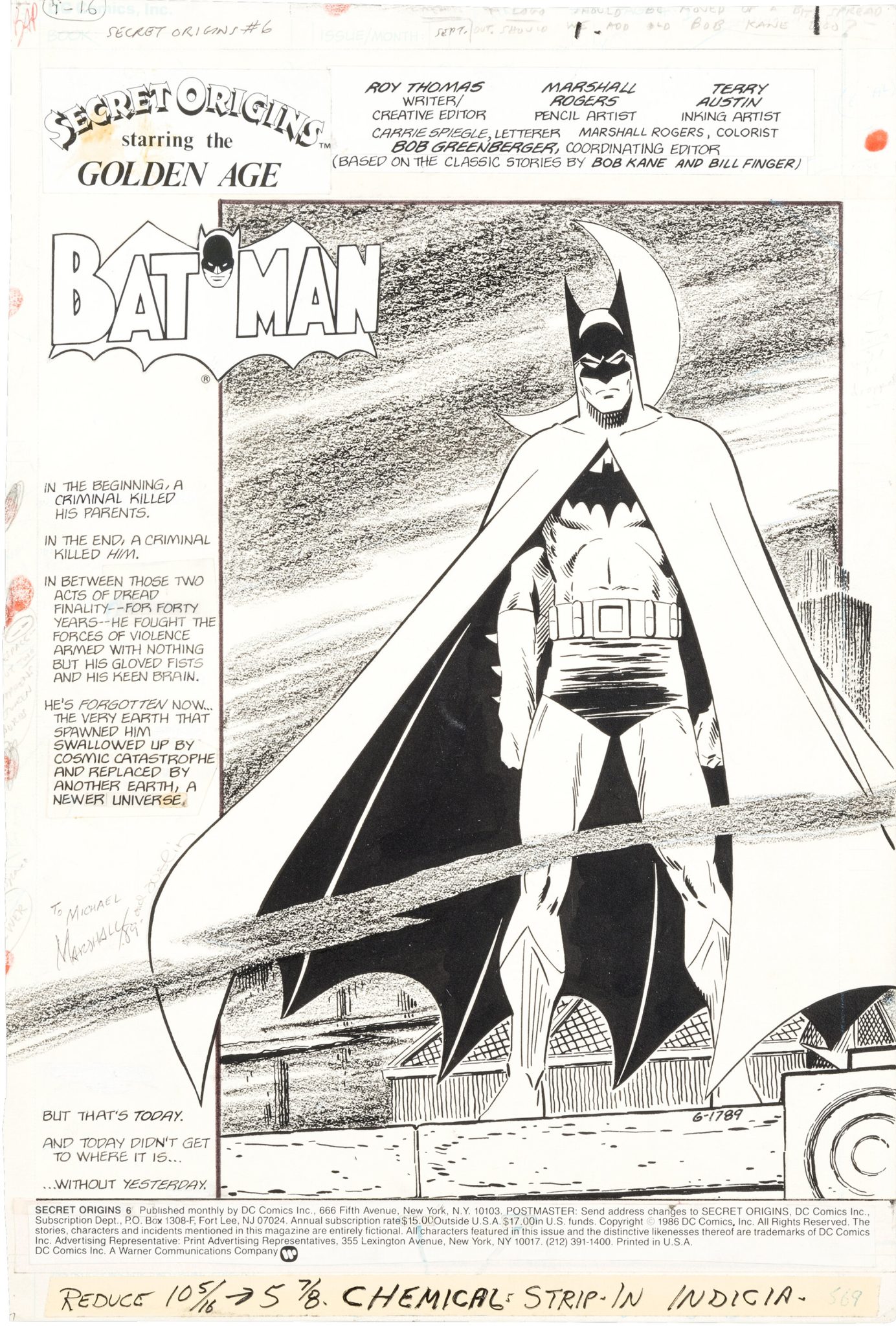 The Nine Faces of BATMAN’S HOT-LINE — REVEALED | 13th Dimension, Comics ...