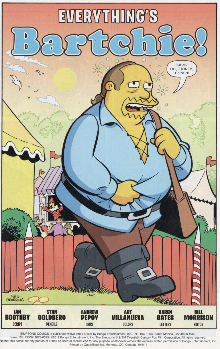 STAN GOLDBERG’s Brilliant ARCHIE/SIMPSONS Satire | 13th Dimension ...