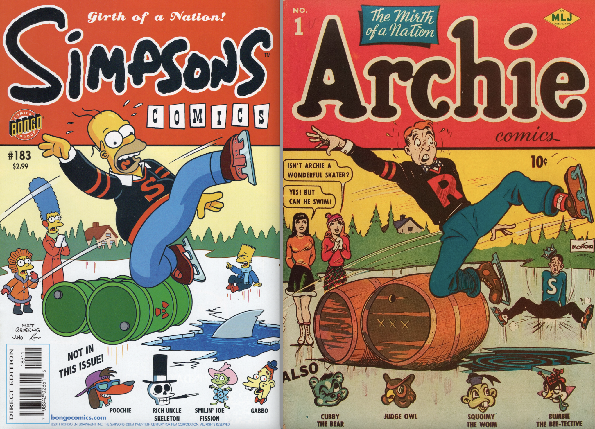 STAN GOLDBERG’s Brilliant ARCHIE/SIMPSONS Satire | 13th Dimension ...