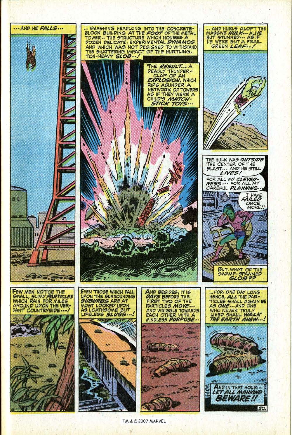 ODDBALL COMICS: Herb Trimpe’s THE GLOB Was a Real Pile of Poo — and We ...