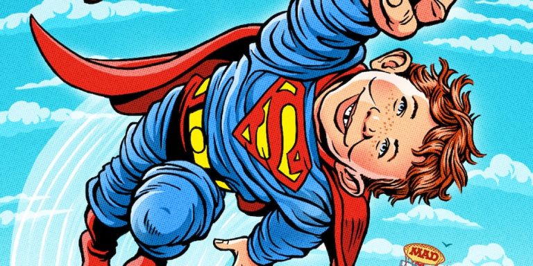 Hey, Check Out KERRY CALLEN’s Cover for the New MAD SUPERMAN SPECIAL ISSUE | 13th Dimension ...