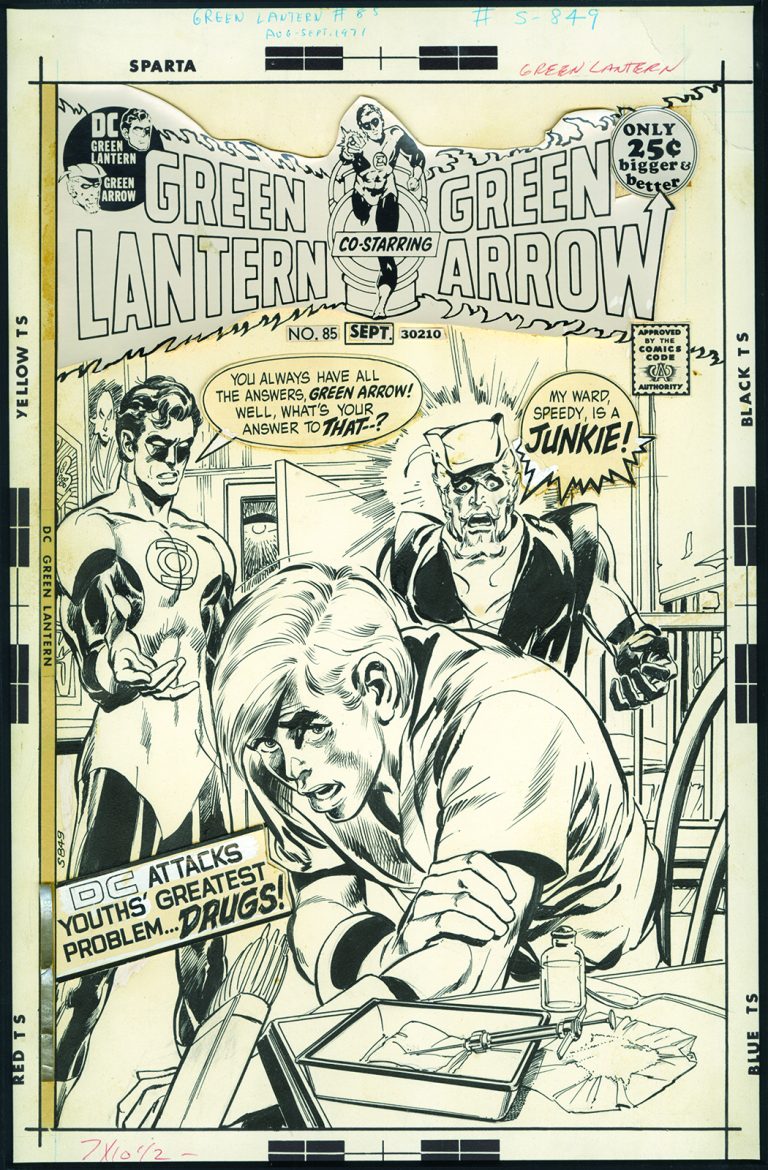 13 Magnificent NEAL ADAMS COVERS — Compared With the Original Art ...