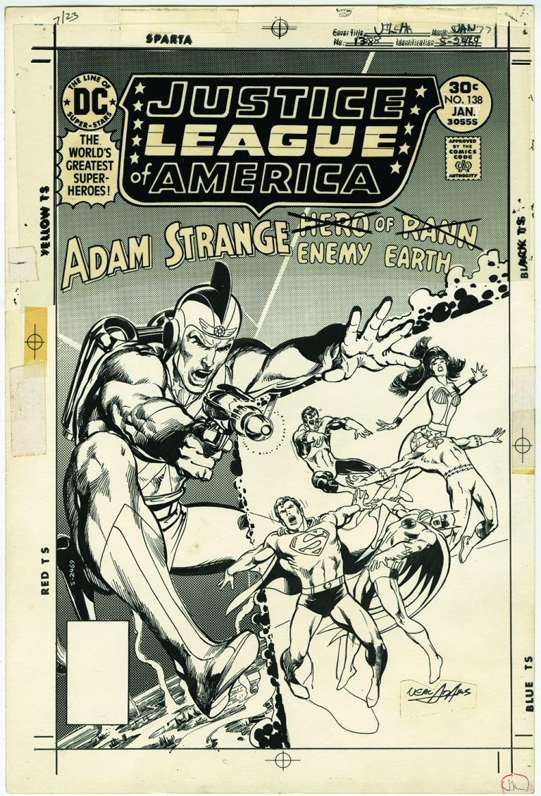 13 Magnificent NEAL ADAMS COVERS — Compared With the Original Art ...