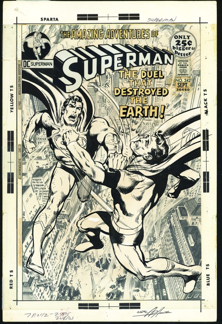 13 Magnificent NEAL ADAMS COVERS — Compared With the Original Art ...