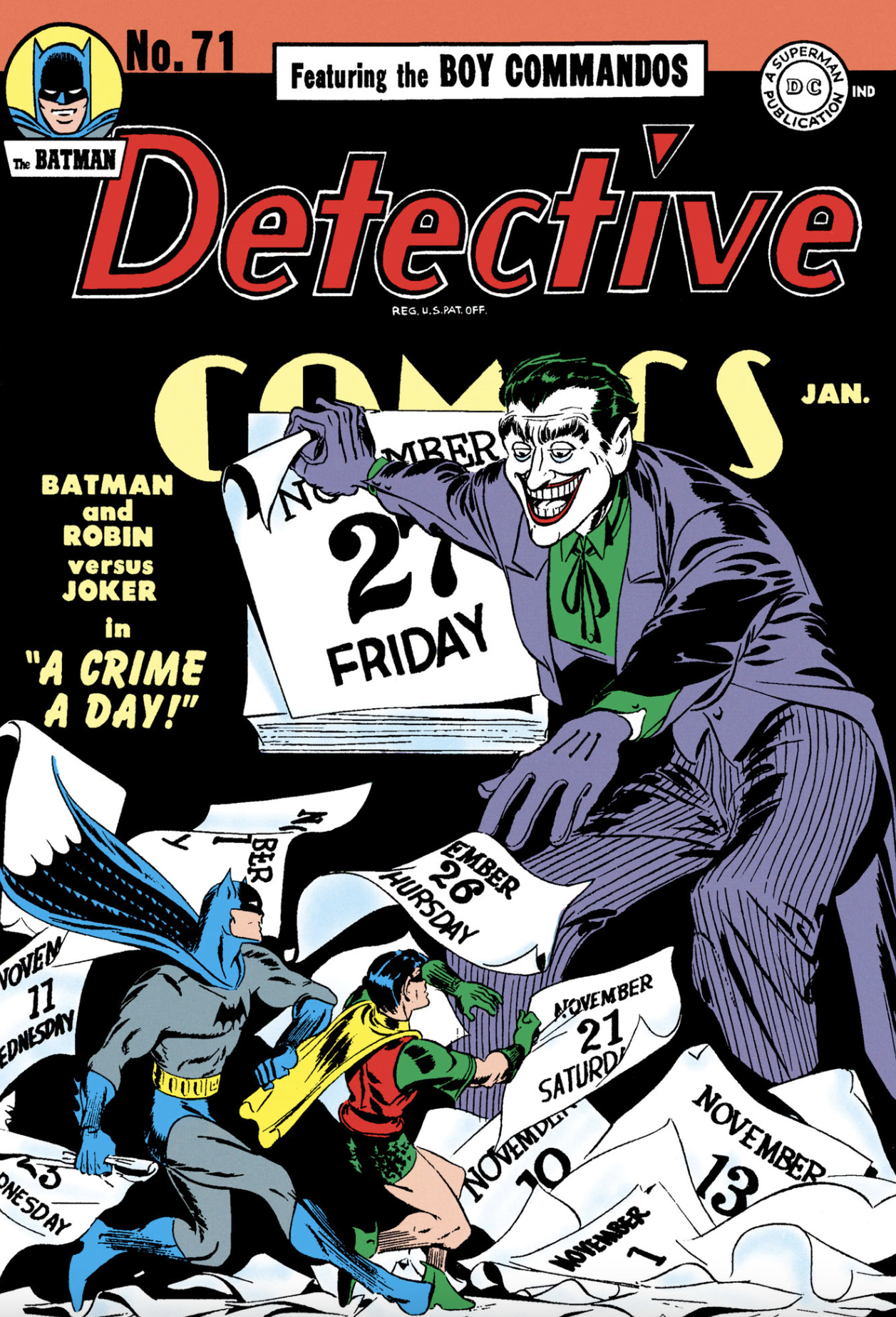 Dig These 13 Killer Diller GOLDEN AGE JOKER COVERS | 13th Dimension ...