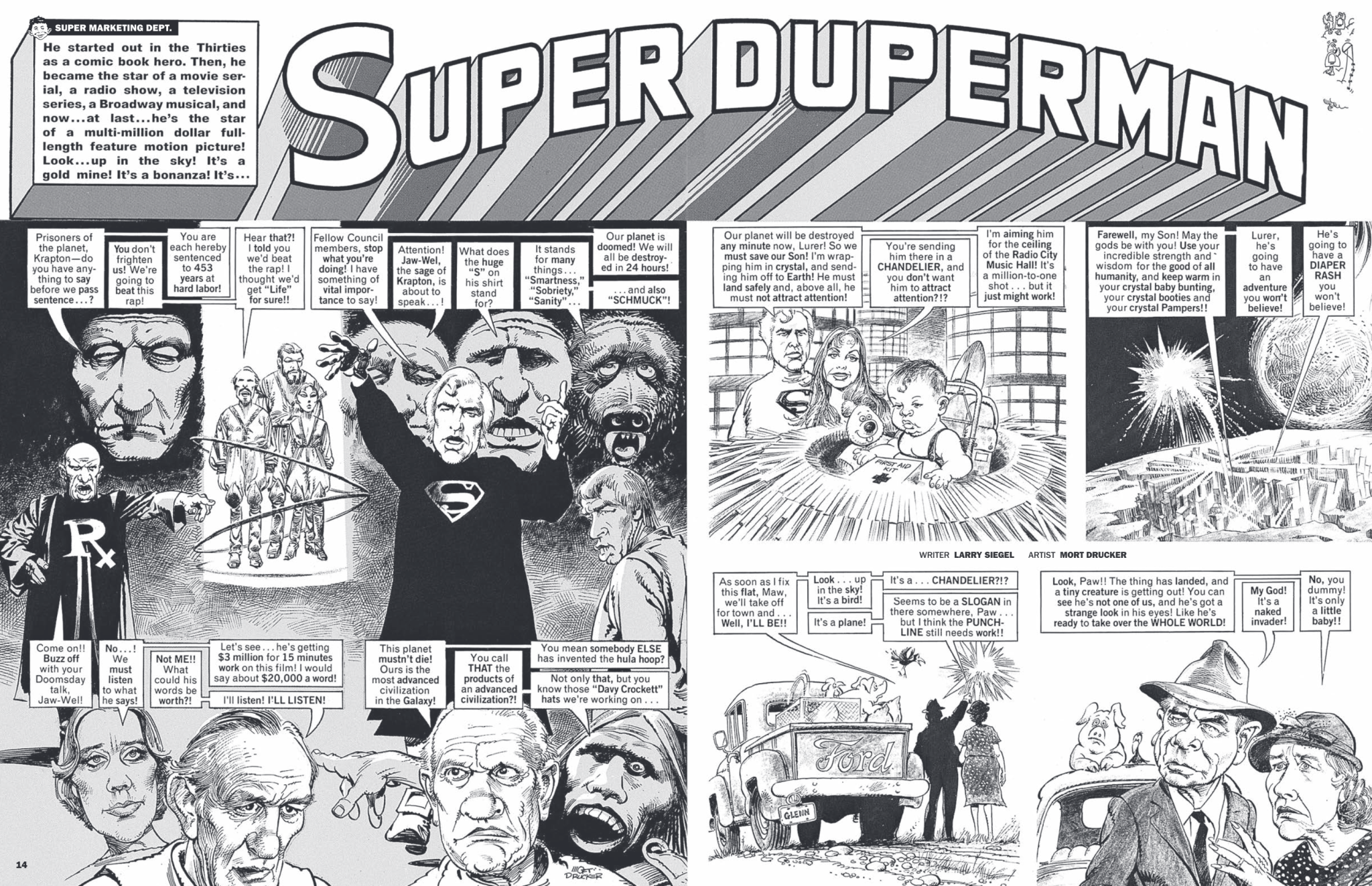 Hey, Check Out KERRY CALLEN’s Cover for the New MAD SUPERMAN SPECIAL ...