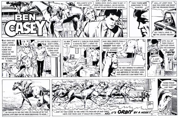 13 Glorious Original Art BEN CASEY SUNDAY Strips by NEAL ADAMS | 13th ...