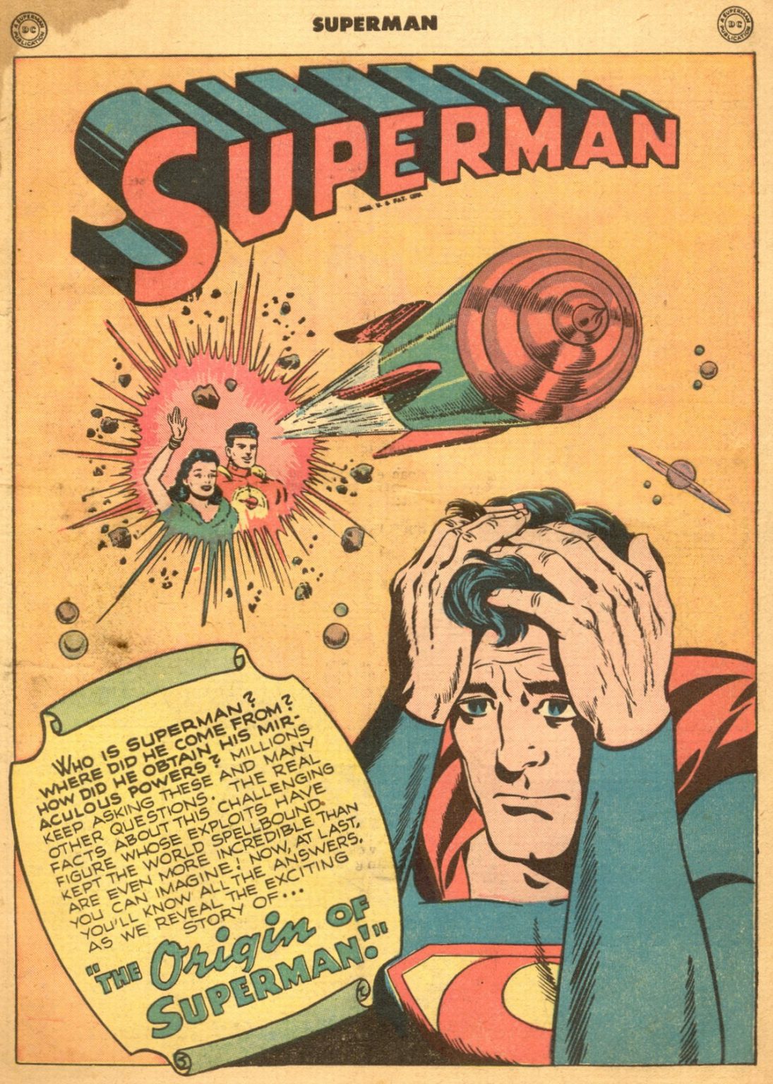 PAUL KUPPERBERG: My 13 Favorite WAYNE BORING SUPERMAN Splash Pages ...