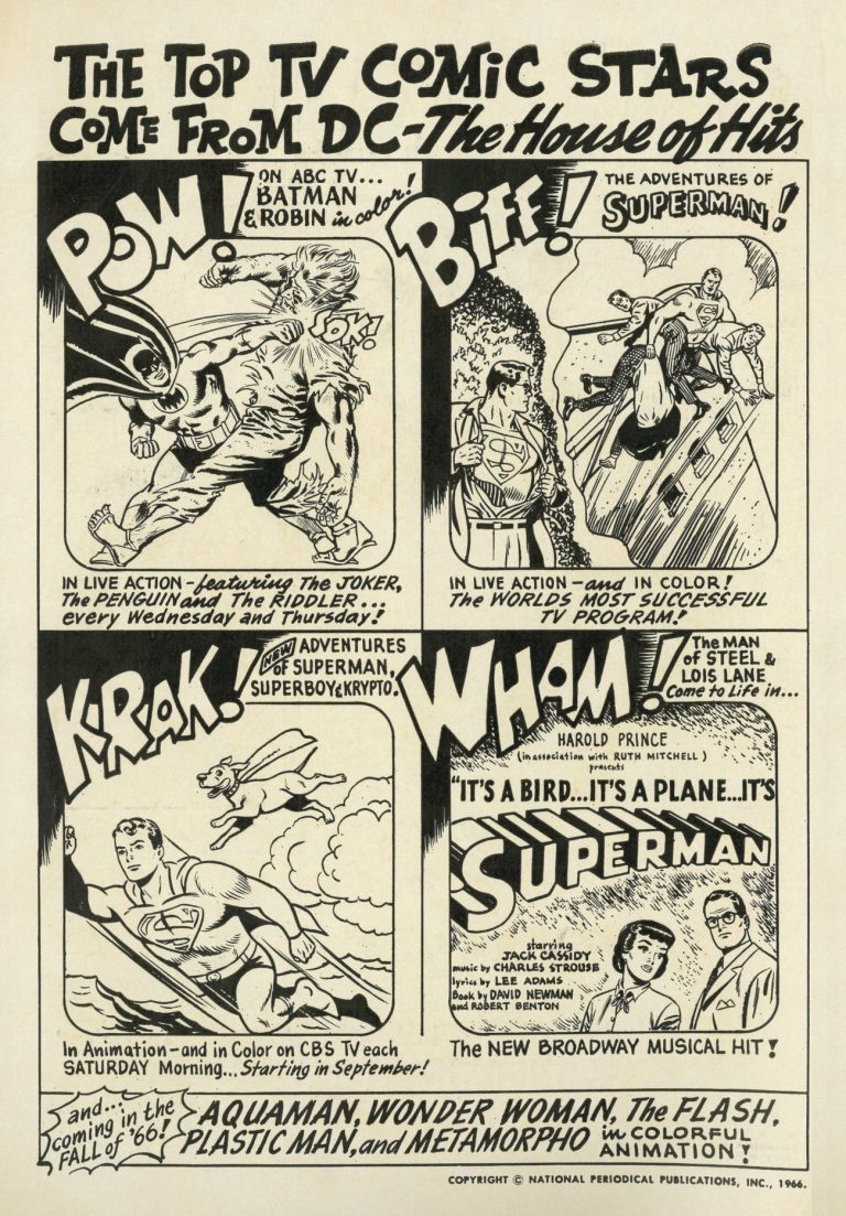 It’s a Bird… It’s a Plane… It’s an INSIDE LOOK at 1966’s SUPERMAN ...