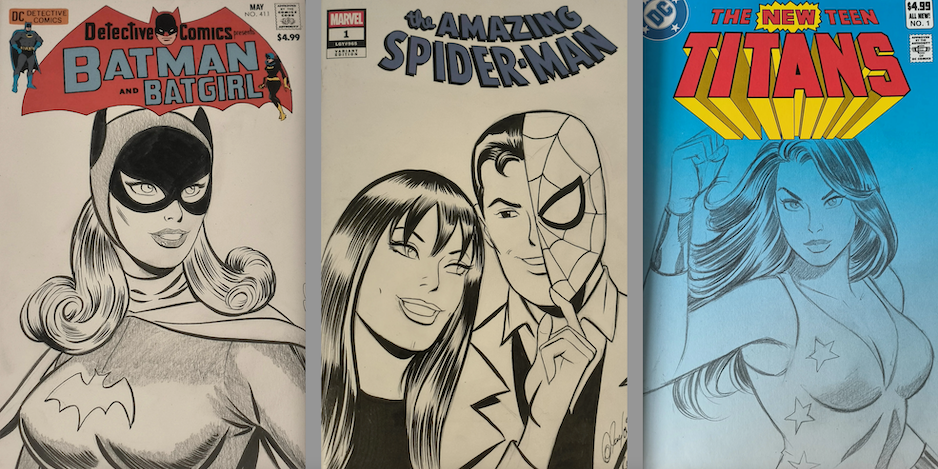 13 Gorgeous SKETCH COVERS by Groovy DES TAYLOR | 13th Dimension, Comics ...
