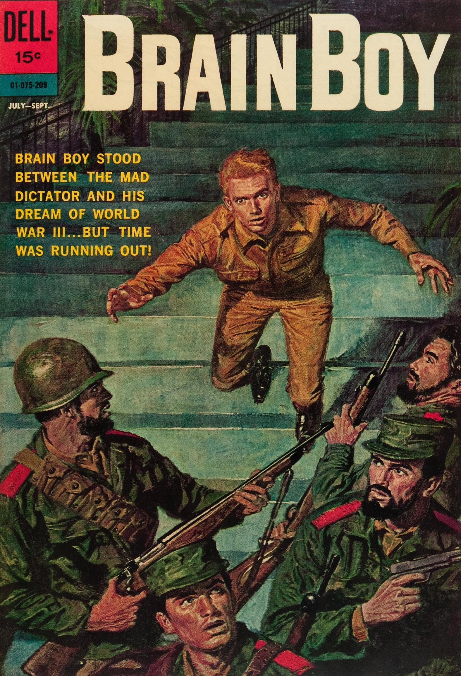ODDBALL COMICS: Dell’s Wild 1960s Series BRAIN BOY | 13th Dimension ...