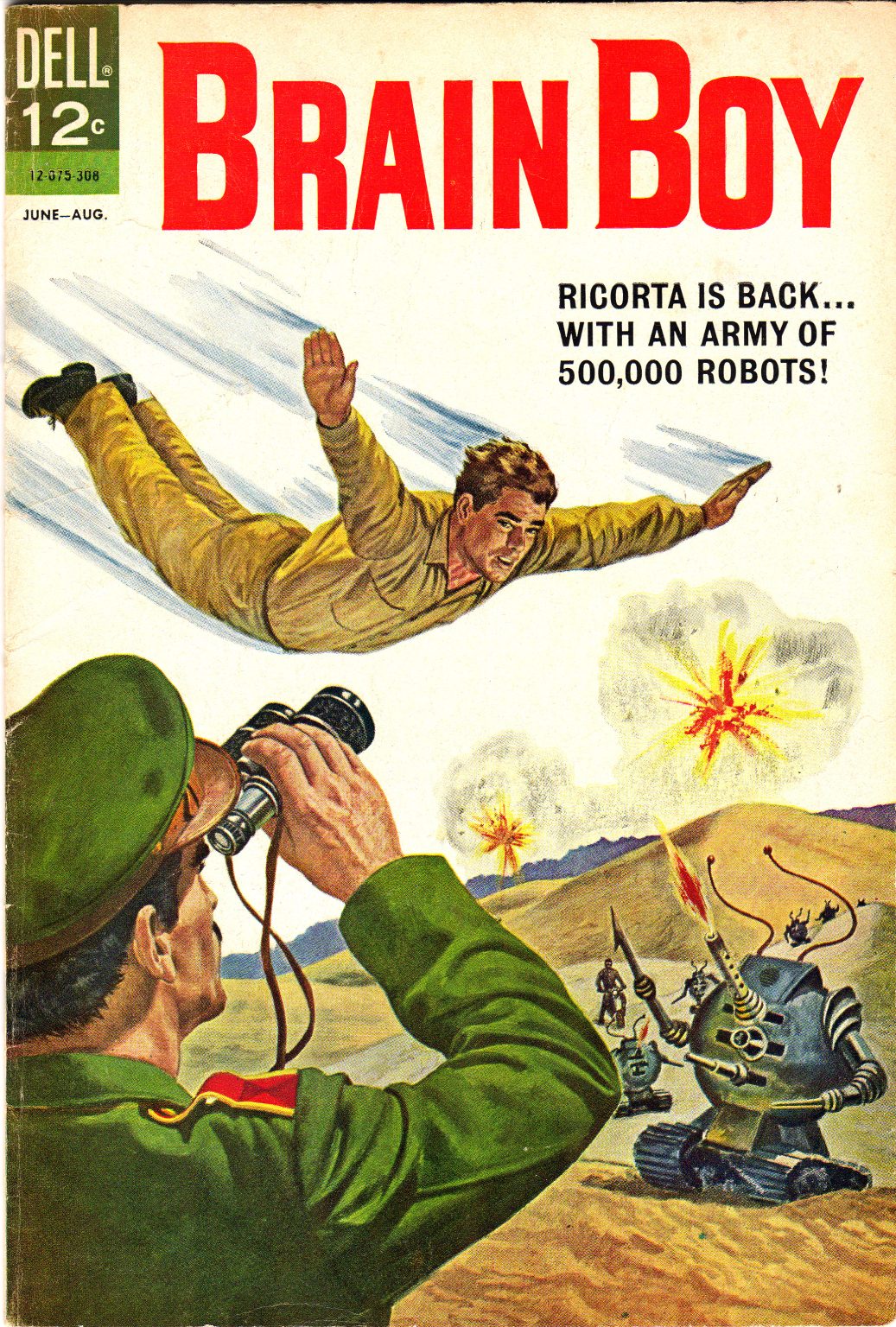 ODDBALL COMICS: Dell’s Wild 1960s Series BRAIN BOY | 13th Dimension ...
