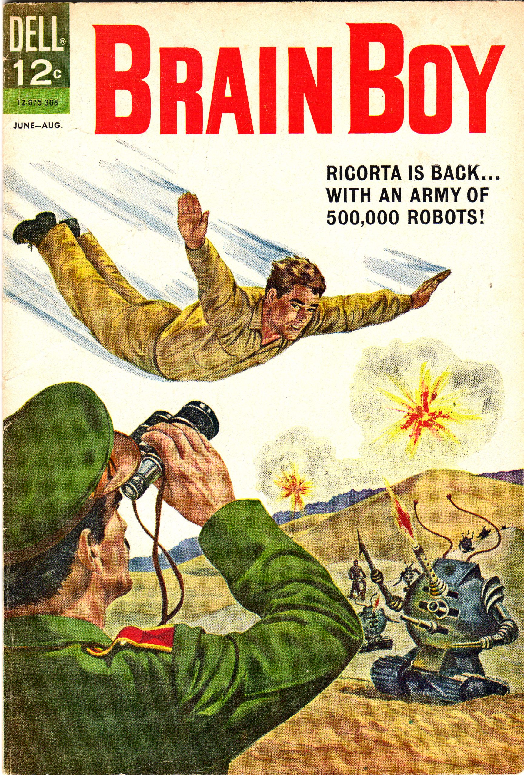 ODDBALL COMICS: Dell’s Wild 1960s Series BRAIN BOY | 13th Dimension ...