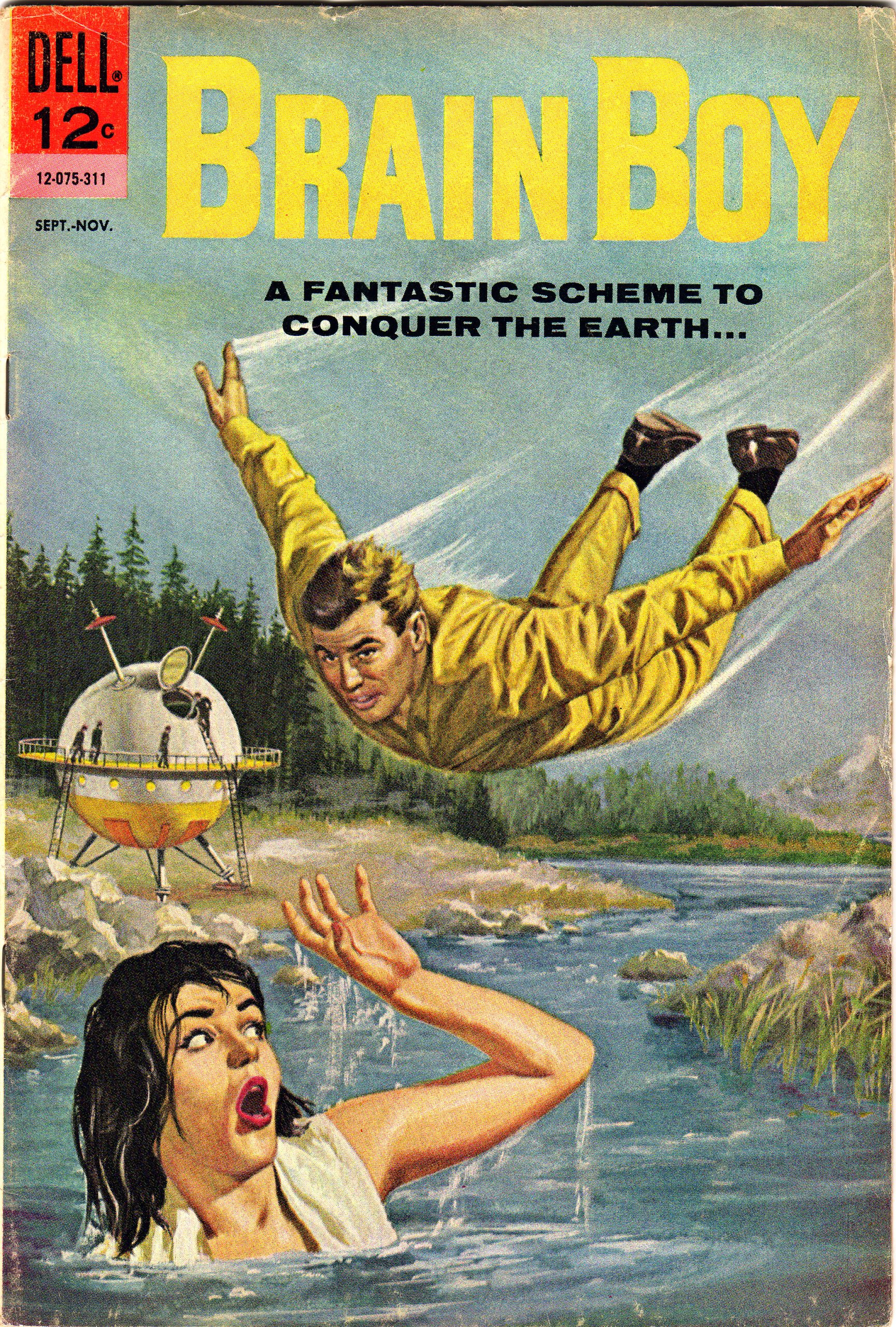 ODDBALL COMICS: Dell’s Wild 1960s Series BRAIN BOY | 13th Dimension ...