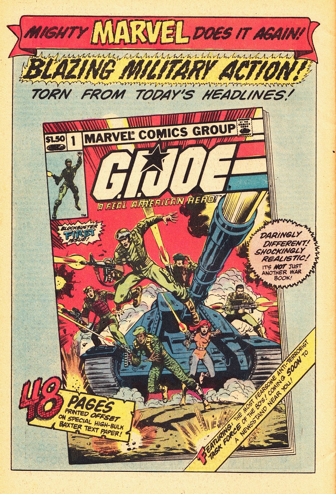 YO JOE! The GI JOE Stylings of DES TAYLOR | 13th Dimension, Comics ...