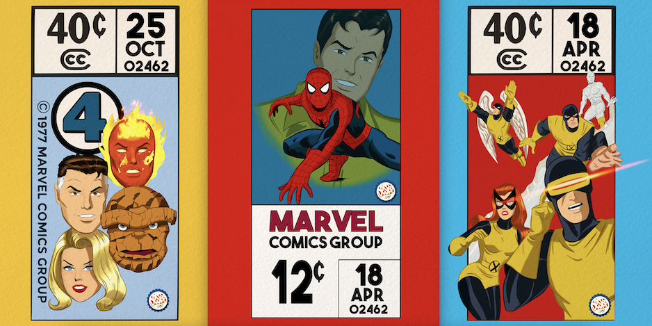 Dig This Salute to the Lovely Artistry of the MARVEL CORNER BOX | 13th ...