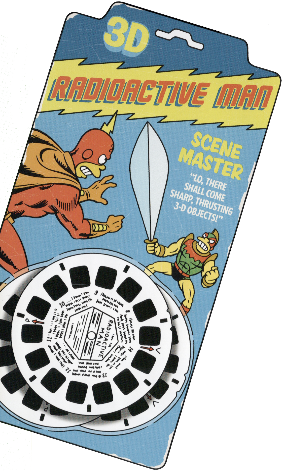 The Wonderful World of Imaginary RADIOACTIVE MAN Retro Merch | 13th ...