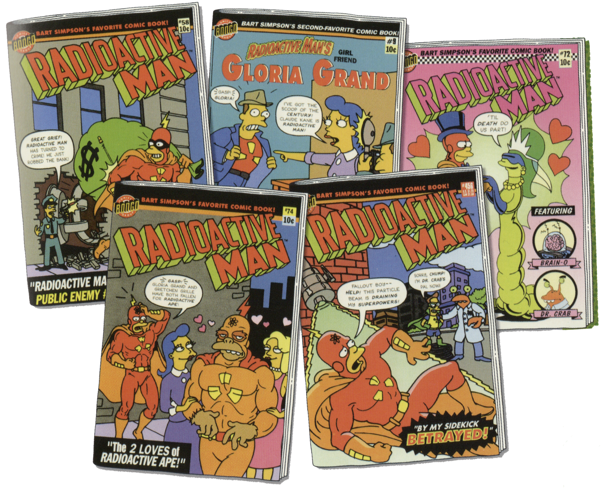 The Wonderful World of Imaginary RADIOACTIVE MAN Retro Merch | 13th ...